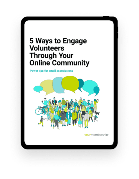 Five tips to engage volunteers through your online community.