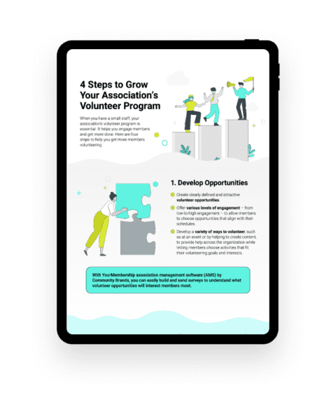 4 Steps to Grow Your Association’s Volunteer Program
